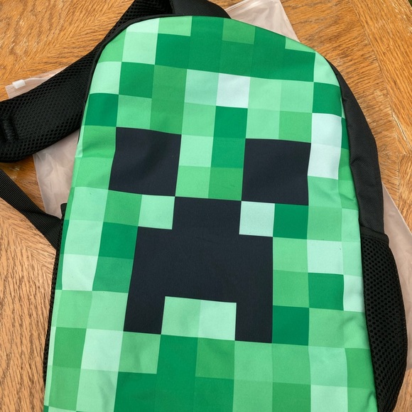 Minecraft | Accessories | Minecraft Back Pack Book Bag Kids Boys Girls ...